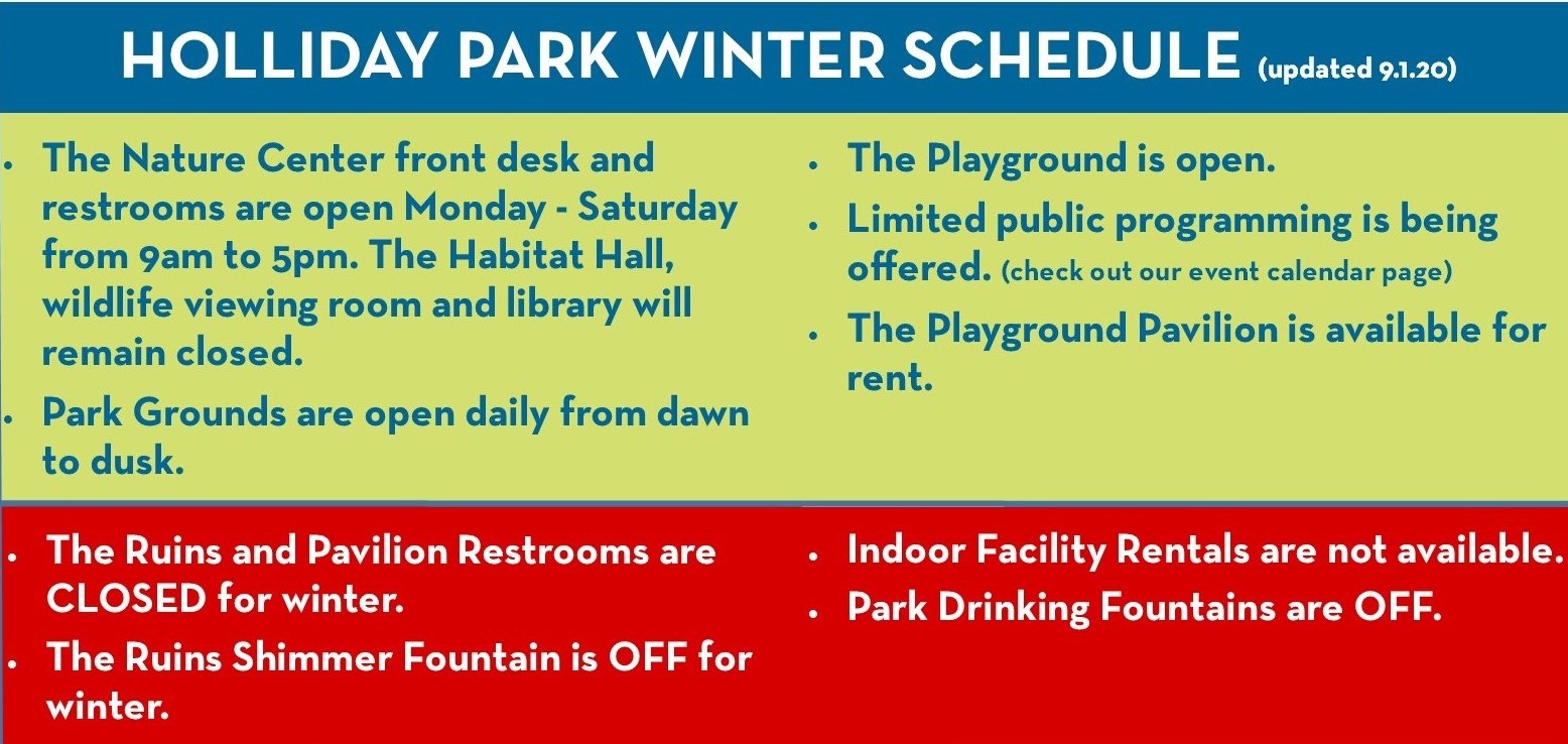 Friends of Holliday Park – Welcome to Holliday Park in Indianapolis